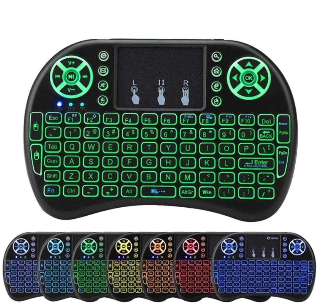 2.4G i8 mini wireless backlight remote.