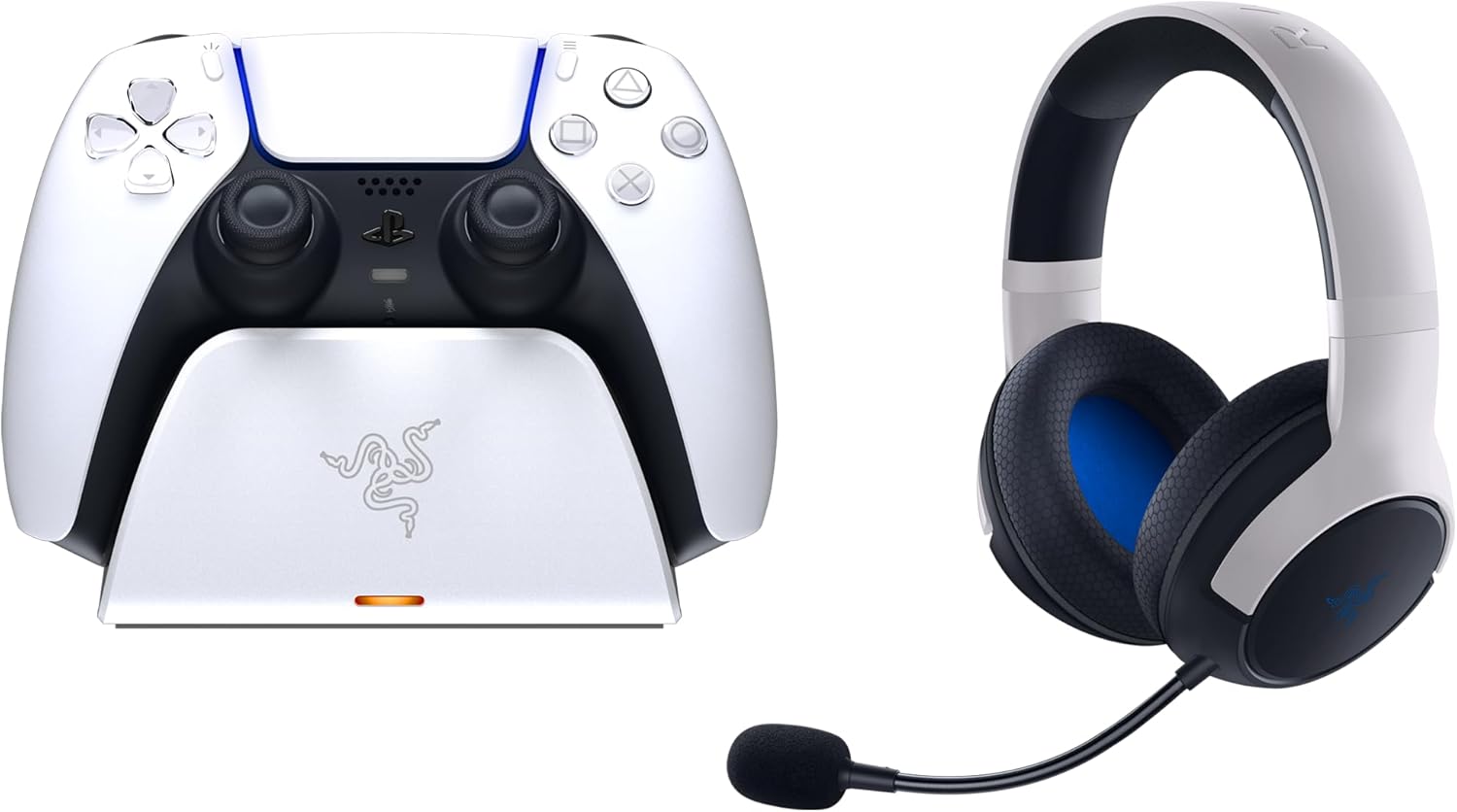 Razer Legendary Duo Bundle for PlayStation 5: Kaira Wireless Headset a