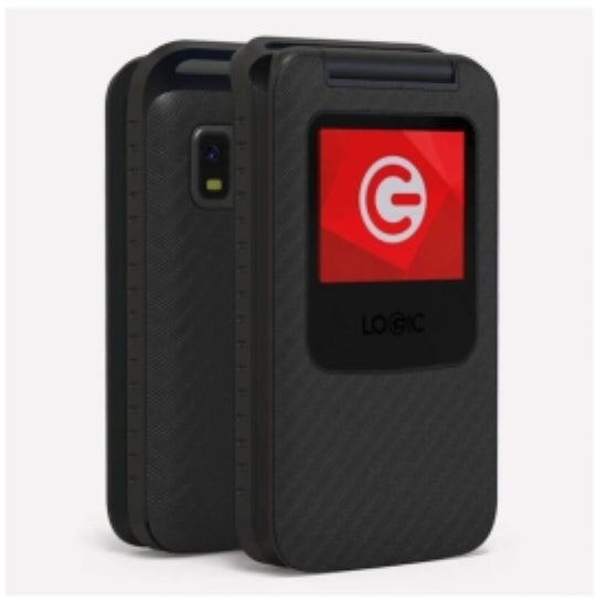 Logic F5G Flip Phone 3G - GSM Unlocked Smartphone - International Mode